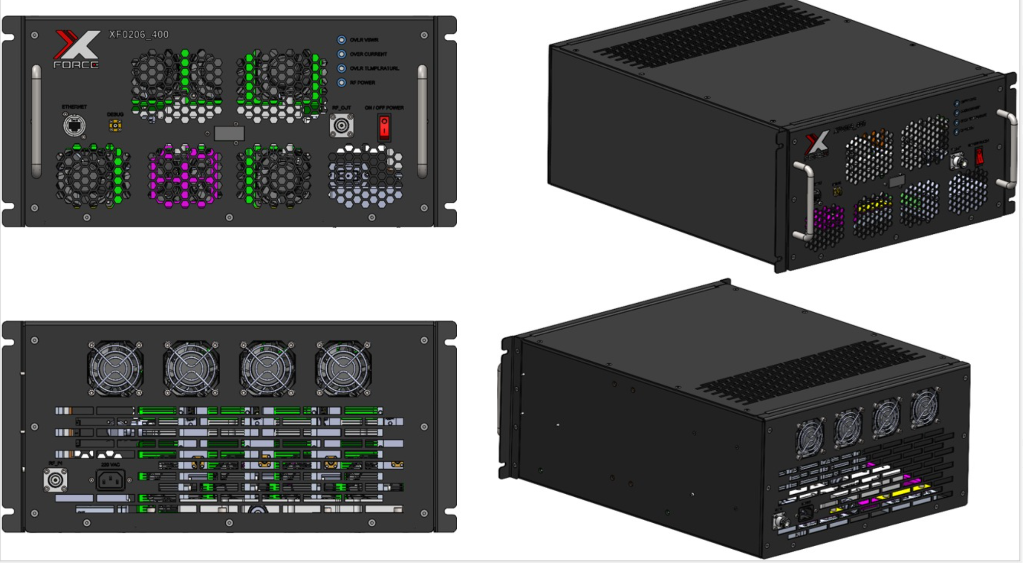Power Amplifier Pallets/Modules design - X-Force Design Solution